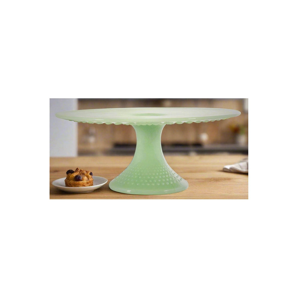 GiGi Hobnail Cake Plate – Helen & Phil Rosso, Wholesale Glass Dealers, Inc.